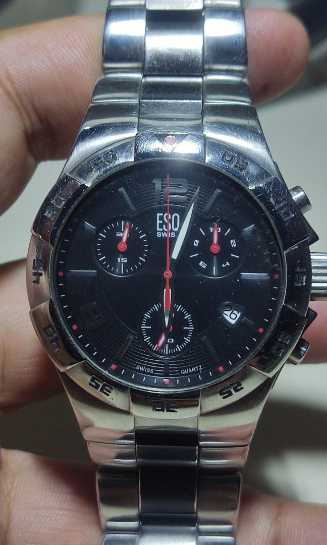 ESQ Movado 7301104 Rally Swiss Made Chronograph, Men's Fashion, Watches ...