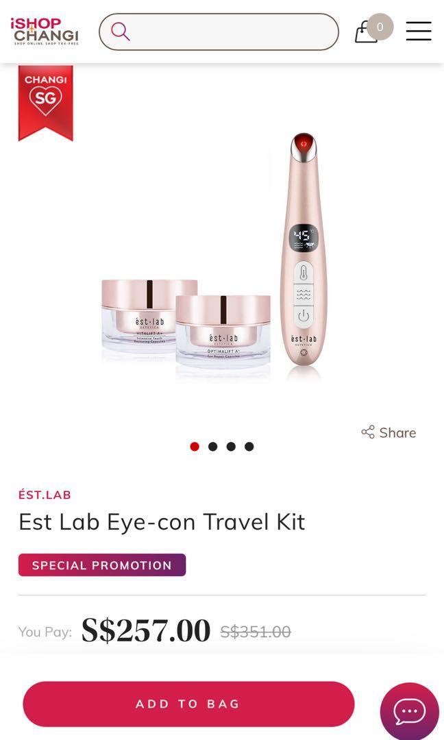 Est Lab OptimaLift A+ Intelligent Eye Revitaliser, Beauty & Personal ...