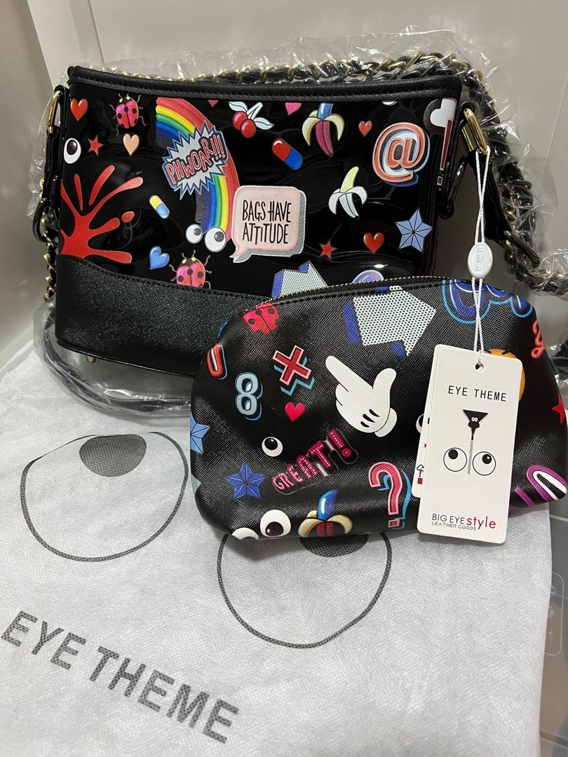 Eye Theme cc-inspired design sling bag, Women's Fashion, Bags & Wallets ...