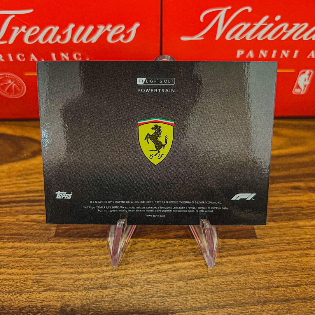 FERRARI F1 ~ 2021 F1 Topps Lights Out Formula 1 Ferrari Race Car ...
