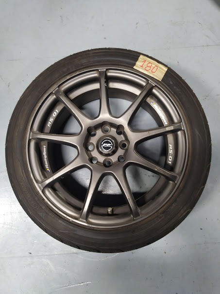 FP Racing Tyre and Rim Set, Car Accessories, Tyres & Rims on Carousell