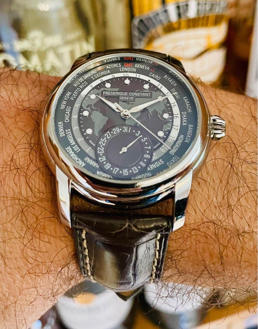 Frederic Constant “Classic Worldtimer manufacture”, Luxury, Watches on ...