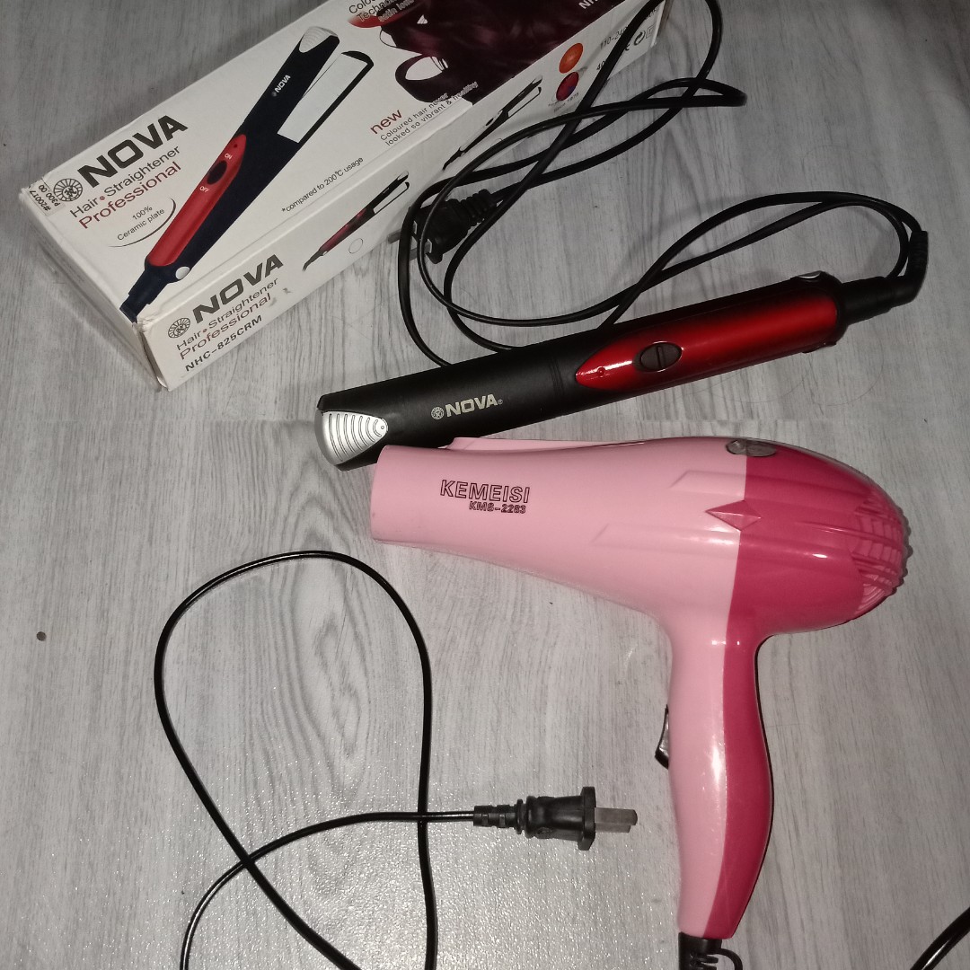 Free hair iron and blower to buyers of worth 300 pesos items, Beauty ...