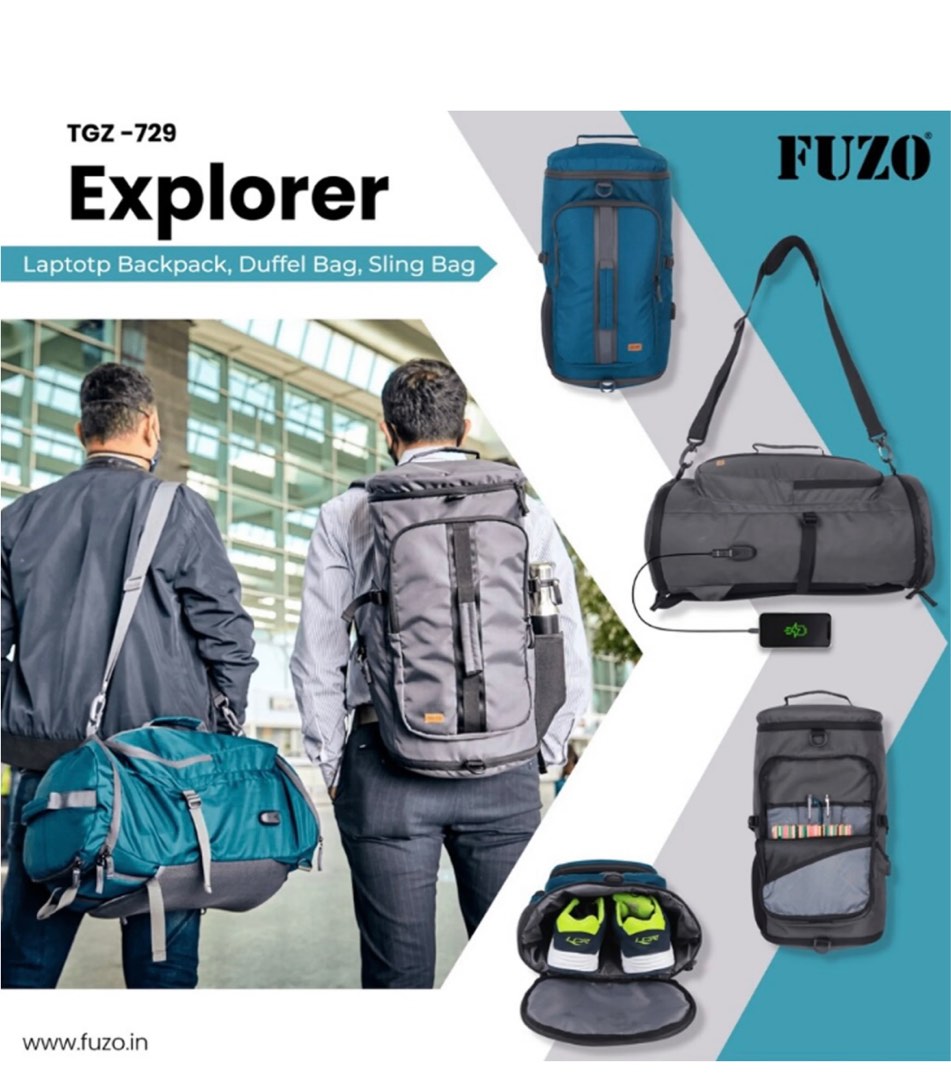 FUZO Explorer bag, Sports Equipment, Hiking & Camping on Carousell
