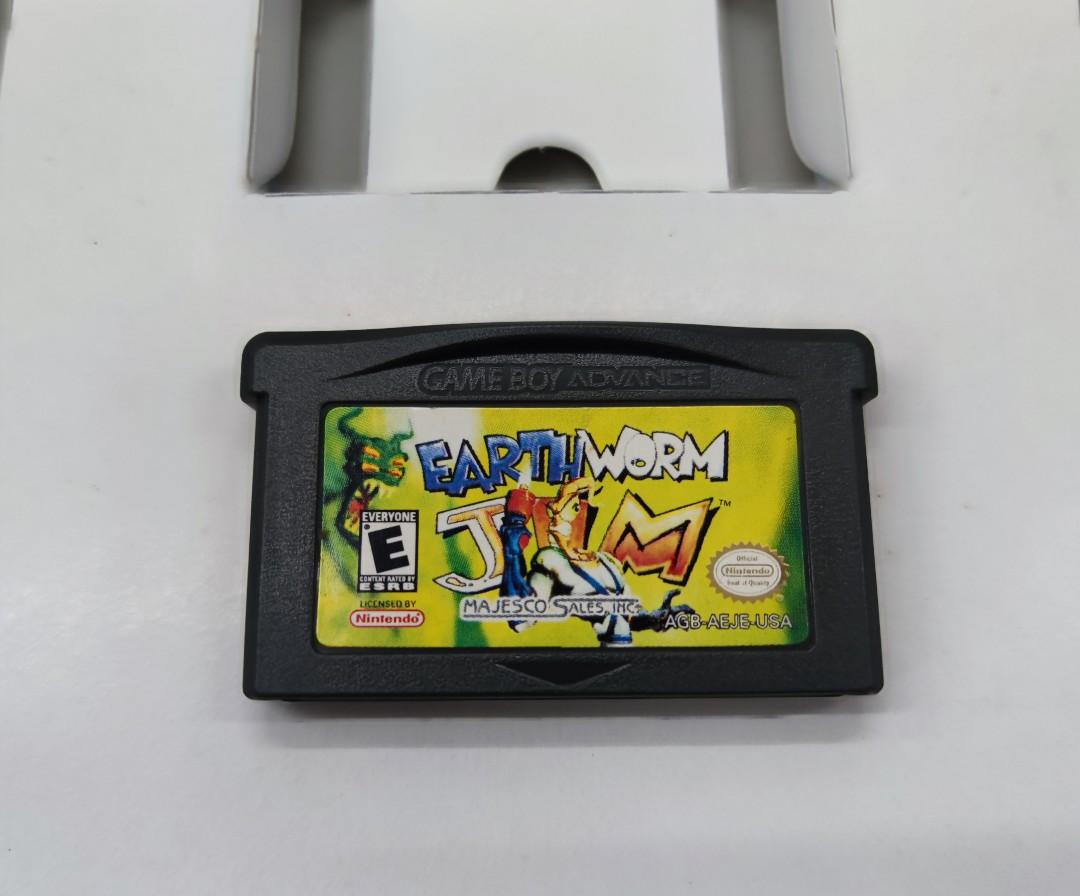 Game Boy Advance GBA Earthworm Jim ( 2001 , complete box & manual ), Video Gaming, Video Games ...