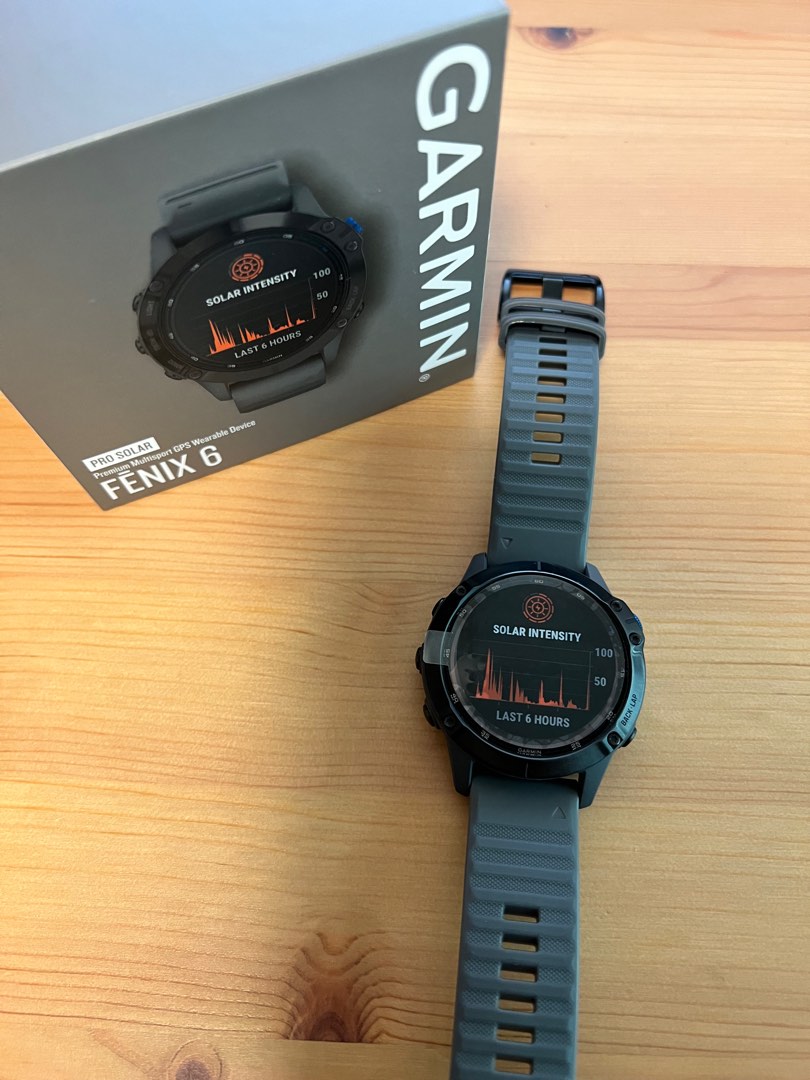 Garmin Fenix 6 Pro Solar, Mobile Phones & Gadgets, Wearables & Smart ...