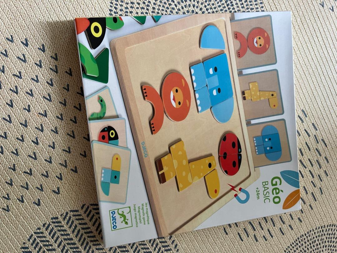 GEOBASIC MAGNETIC ANIMAL TANGRAM PUZZLE, Hobbies & Toys, Toys & Games ...