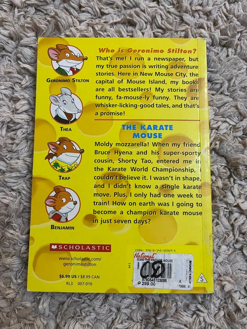 Geronimo Stilton: The Karate Mouse, Hobbies & Toys, Books & Magazines ...