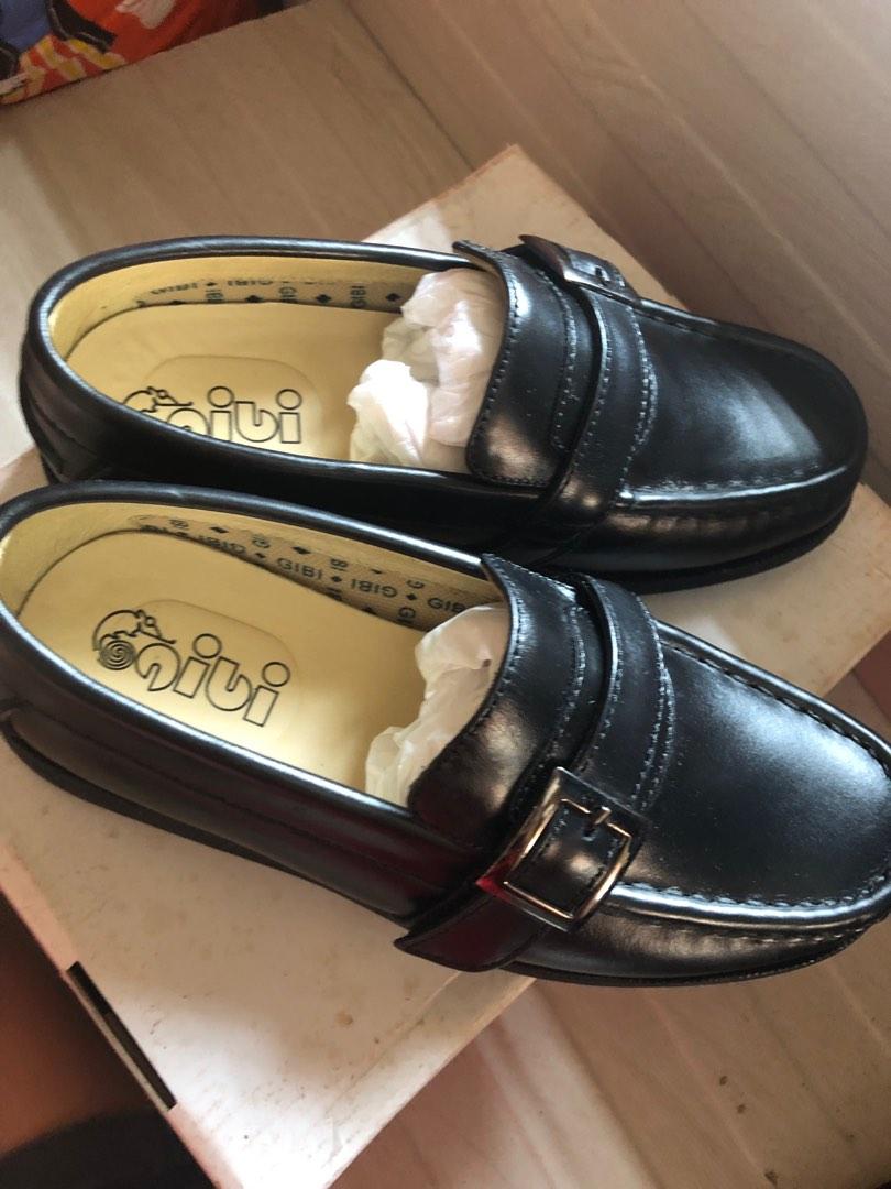 Gibi Kids Black Shoes, Babies & Kids, Babies & Kids Fashion on Carousell