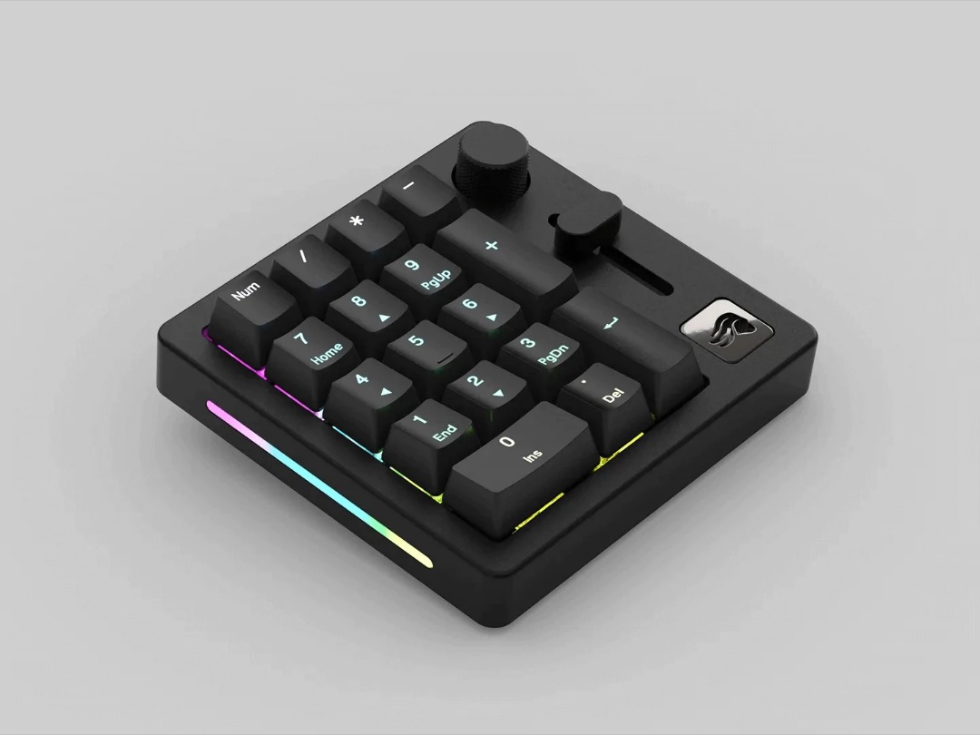 Glorious GMMK Numpad - Premium Wireless Macro Pad (Black Slate/White ...