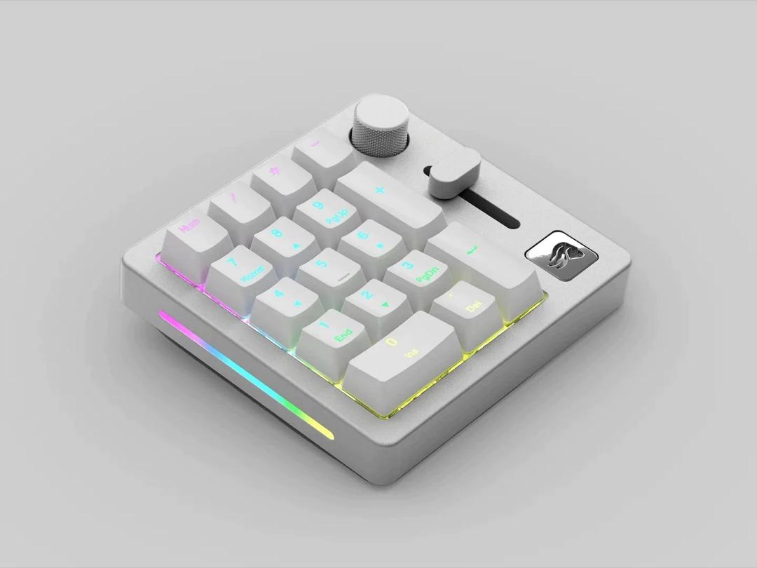 Glorious GMMK Numpad - Premium Wireless Macro Pad (Black Slate/White ...