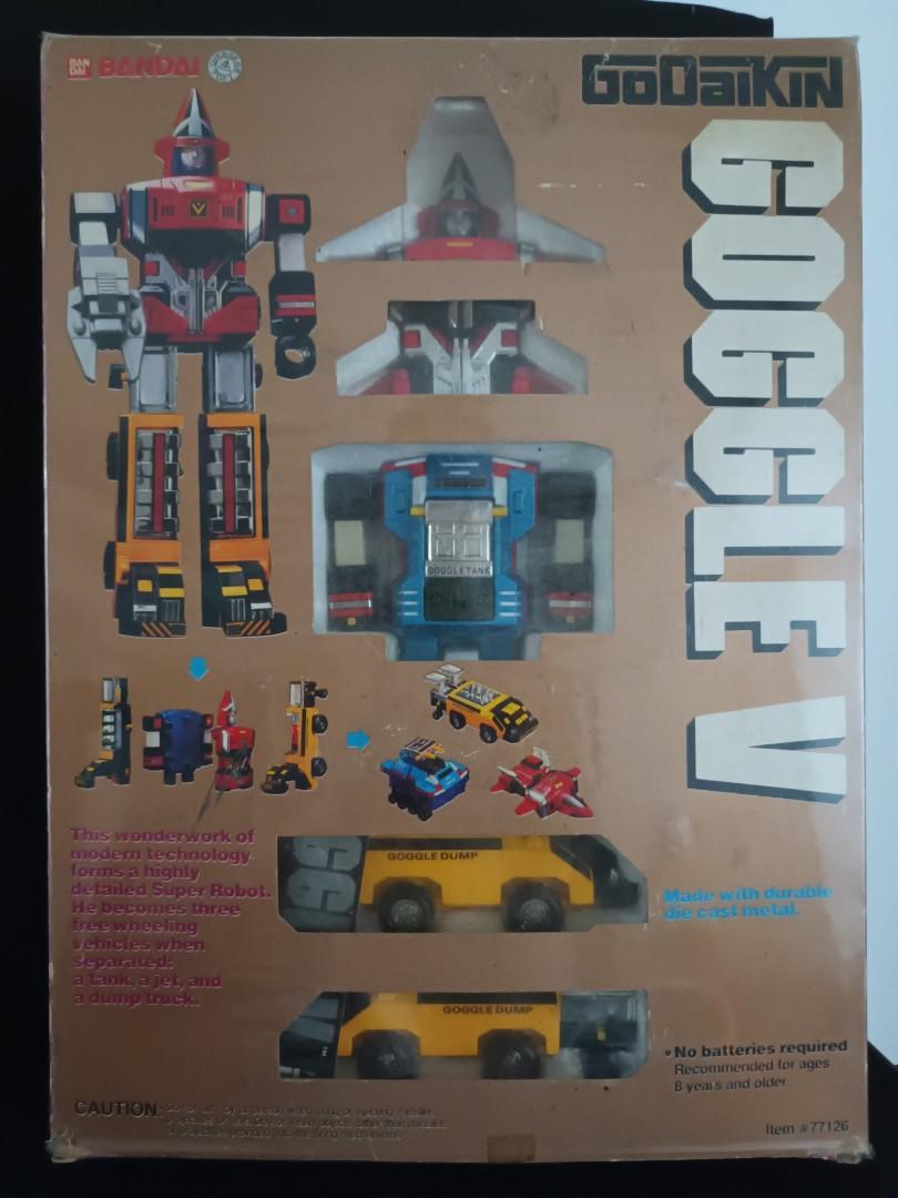 Goggle V godaikin sentai robot vintage, Hobbies & Toys, Toys & Games on ...