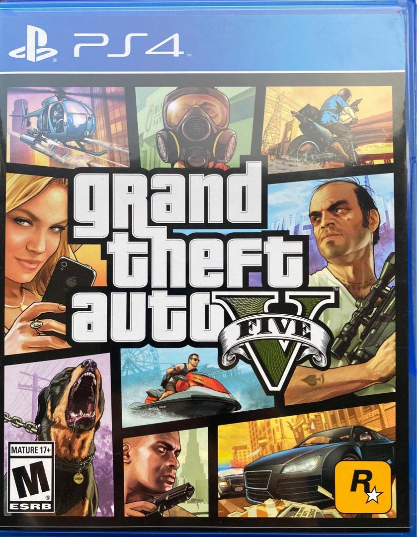 Grand Theft Auto V (GTA 5) (PS4 Game), 電子遊戲, 電子遊戲, PlayStation - Carousell