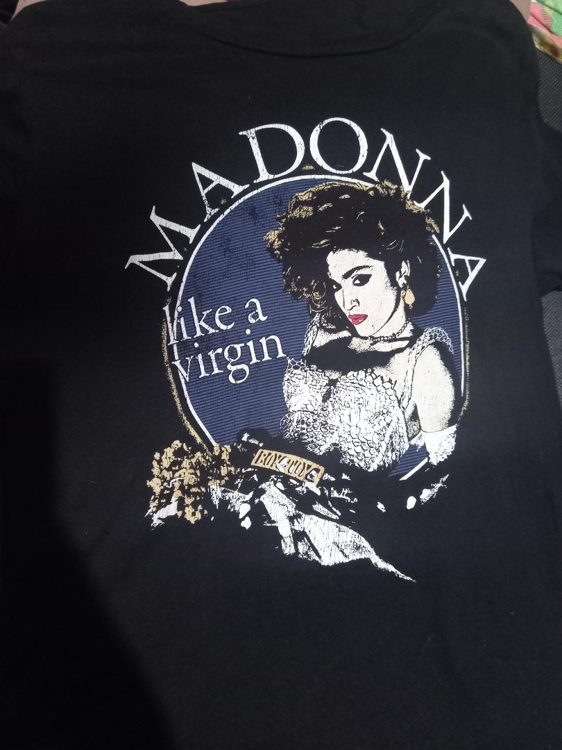 GU Madonna 1985 The Virgin Tour Tee Limited Edition, Men's Fashion ...