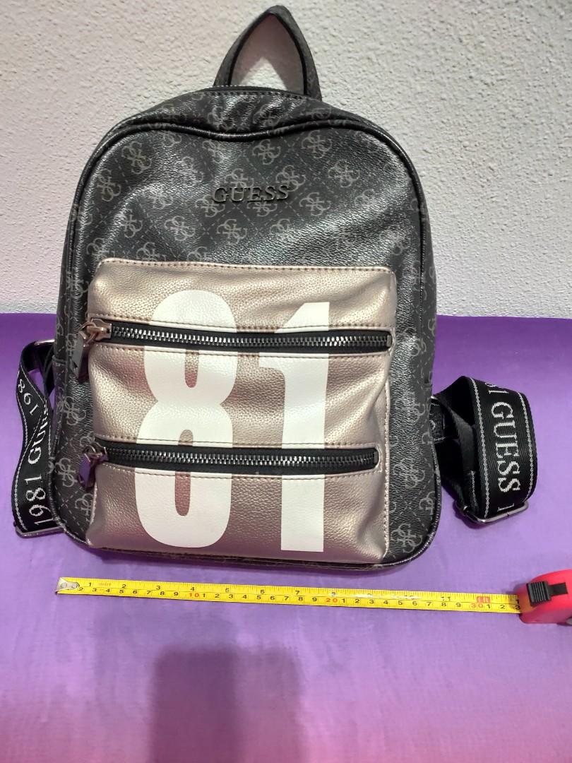 Guess backpack/backbag, Luxury, Bags & Wallets on Carousell
