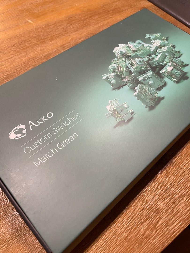 [Hand Lubed] Akko matcha green switch (free delivery) on Carousell