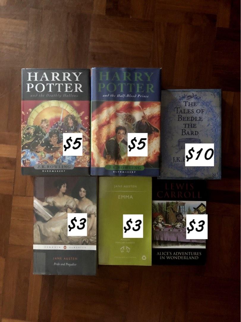 Harry Potter / Jane Austen / Lewis Carroll Books, Hobbies & Toys, Books ...
