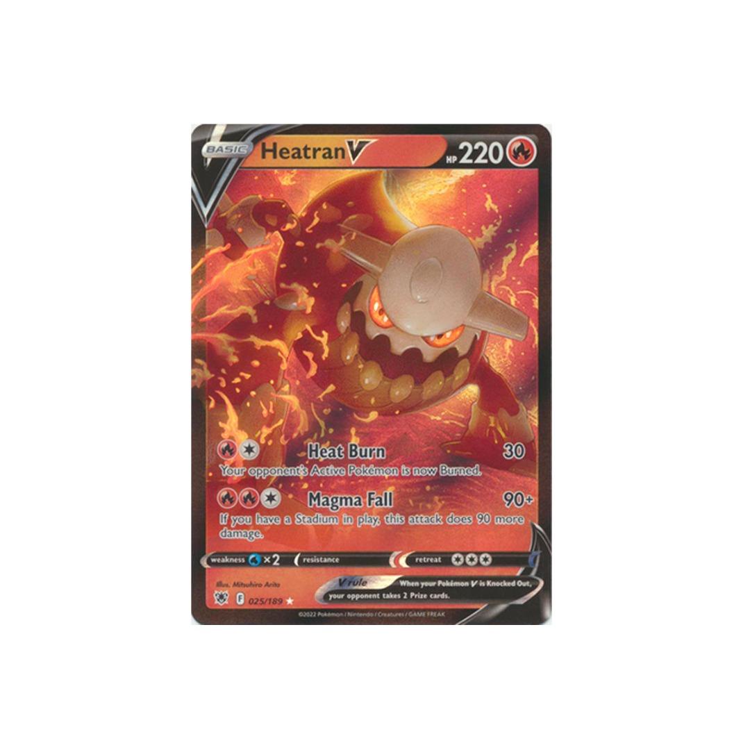 Pokemon Heatran V Card, Hobbies & Toys, Toys & Games on Carousell