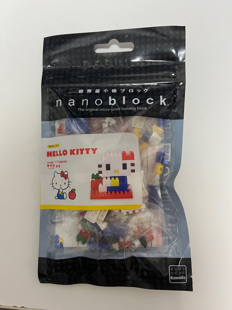 Hello kitty Nano block 全新, 興趣及遊戲, 玩具 & 遊戲類 - Carousell