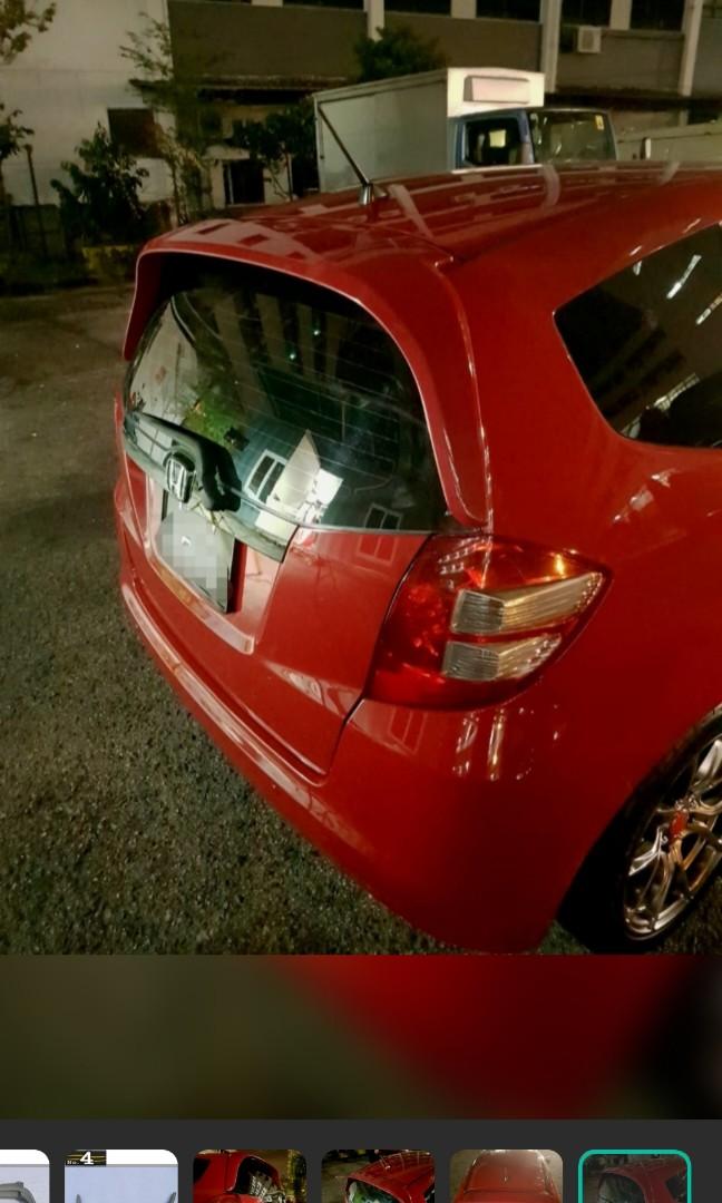 Honda fit ge Modulo spoiler, Car Accessories, Accessories on Carousell