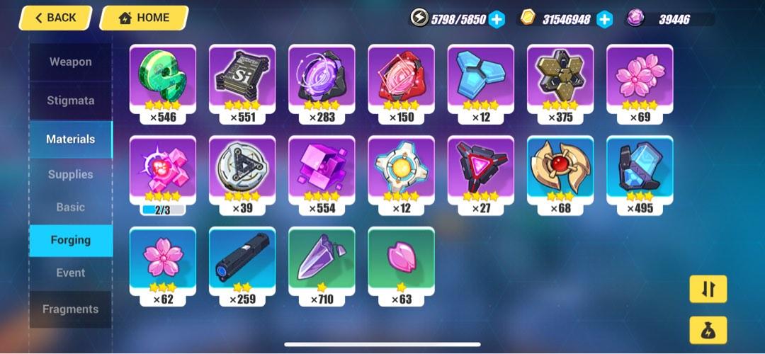 Honkai Impact 3rd SEA Endgame account, Video Gaming, Video Games ...