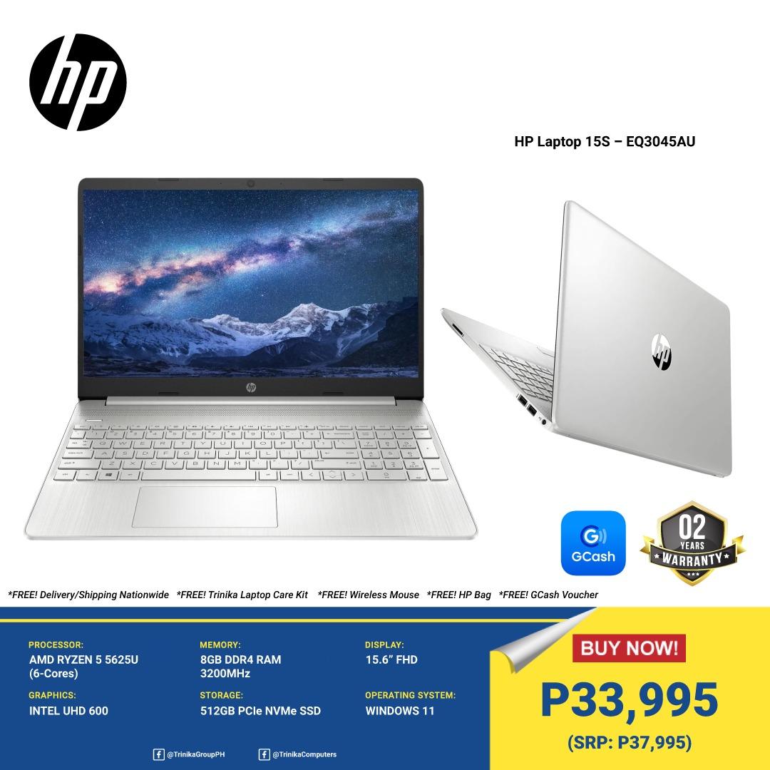 HP 15S AMD Ryzen 5 Laptop Brand New, Computers & Tech, Laptops ...