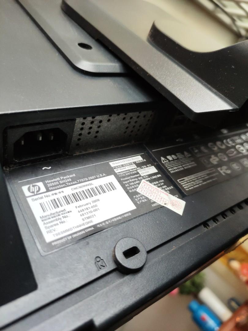 HP L1950g Monitor, Computers & Tech, Desktops on Carousell