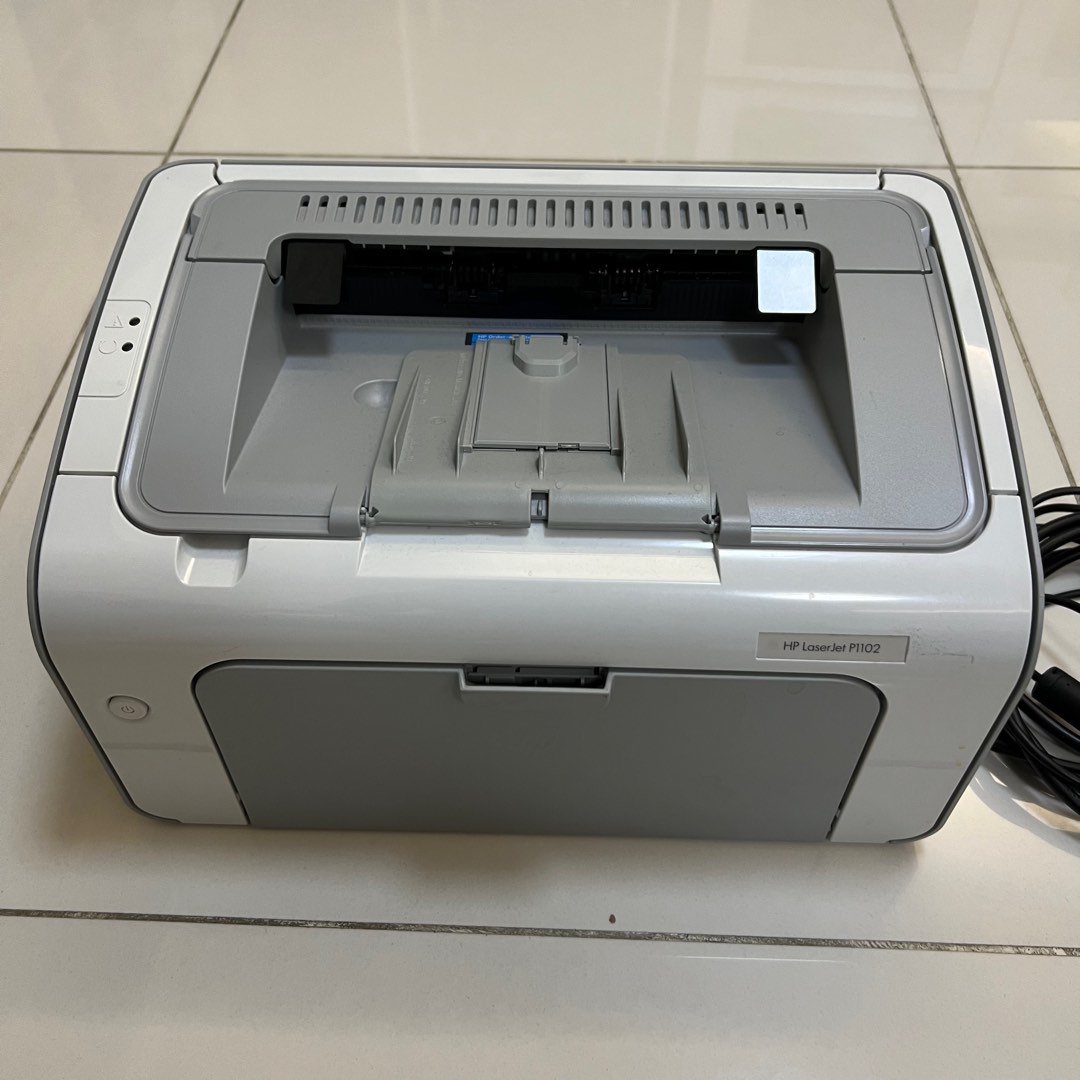 HP LaserJet P1102 printer, 電腦＆科技, 打印機及影印機 - Carousell