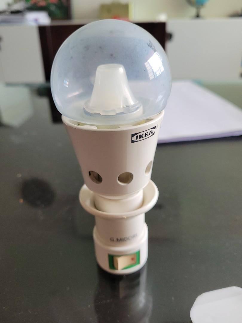Ikea night lamp & socket protector, Babies & Kids, Baby Nursery & Kids ...