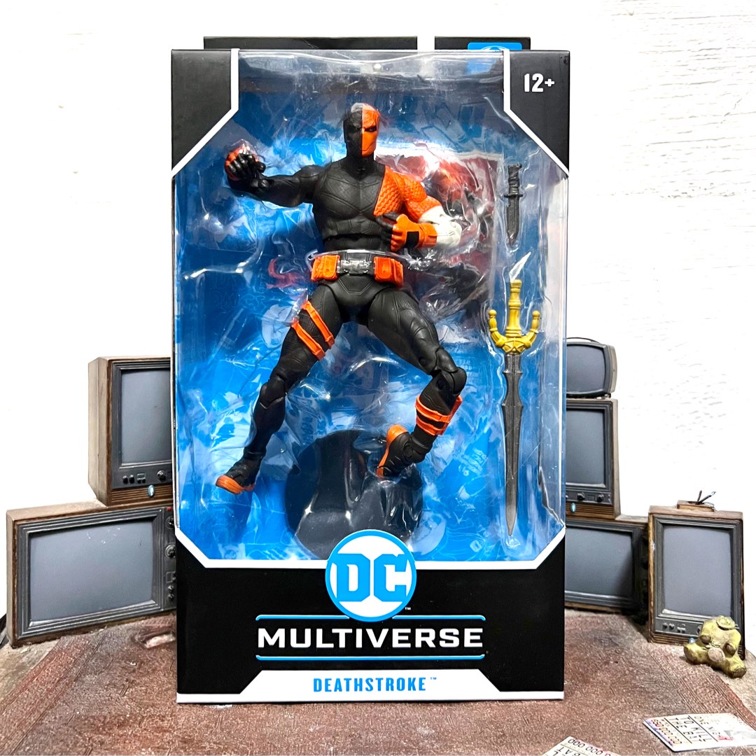 [In hand] Mcfarlane Toys DC Multiverse Deathstroke (DC Rebirth ...