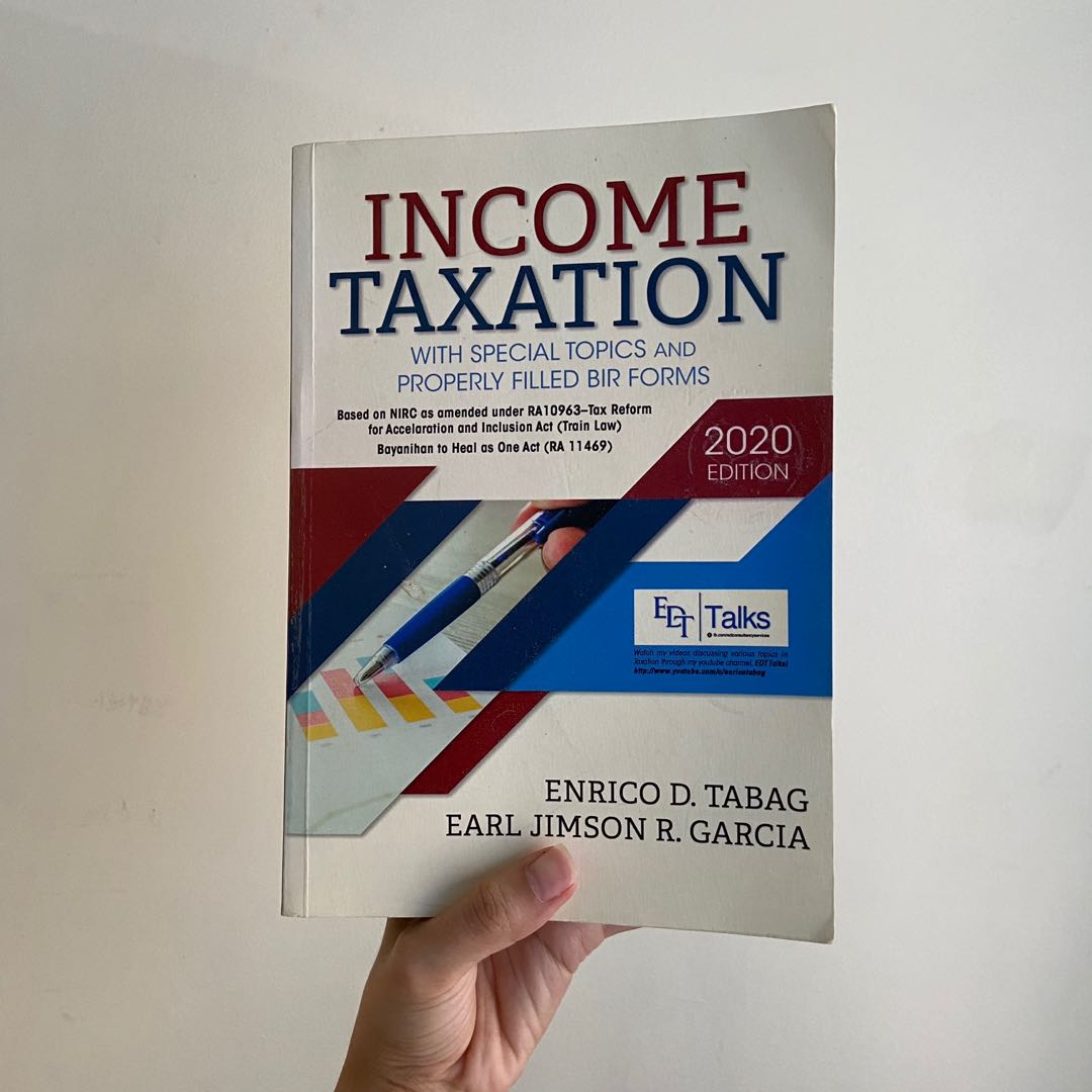 Income Taxation by Tabag and Garcia 2020 Edition, Hobbies & Toys, Books ...