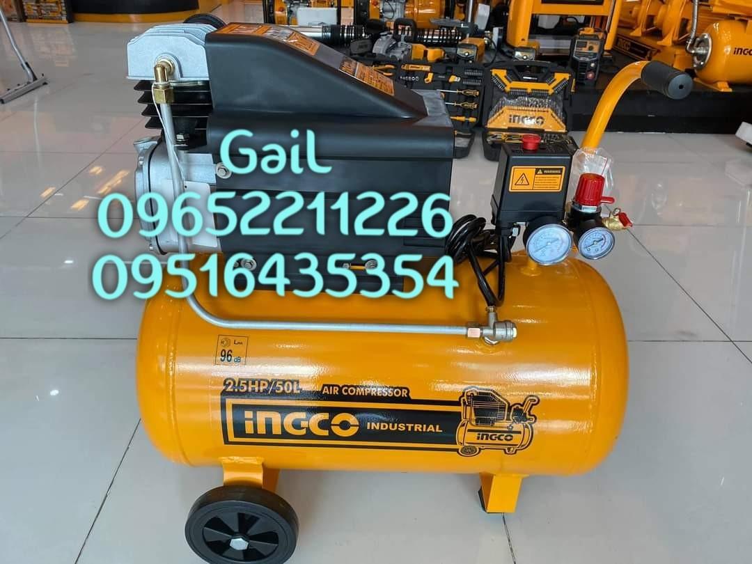INGCO 2.5HP, 50L Air Compressor, Commercial & Industrial, Industrial ...