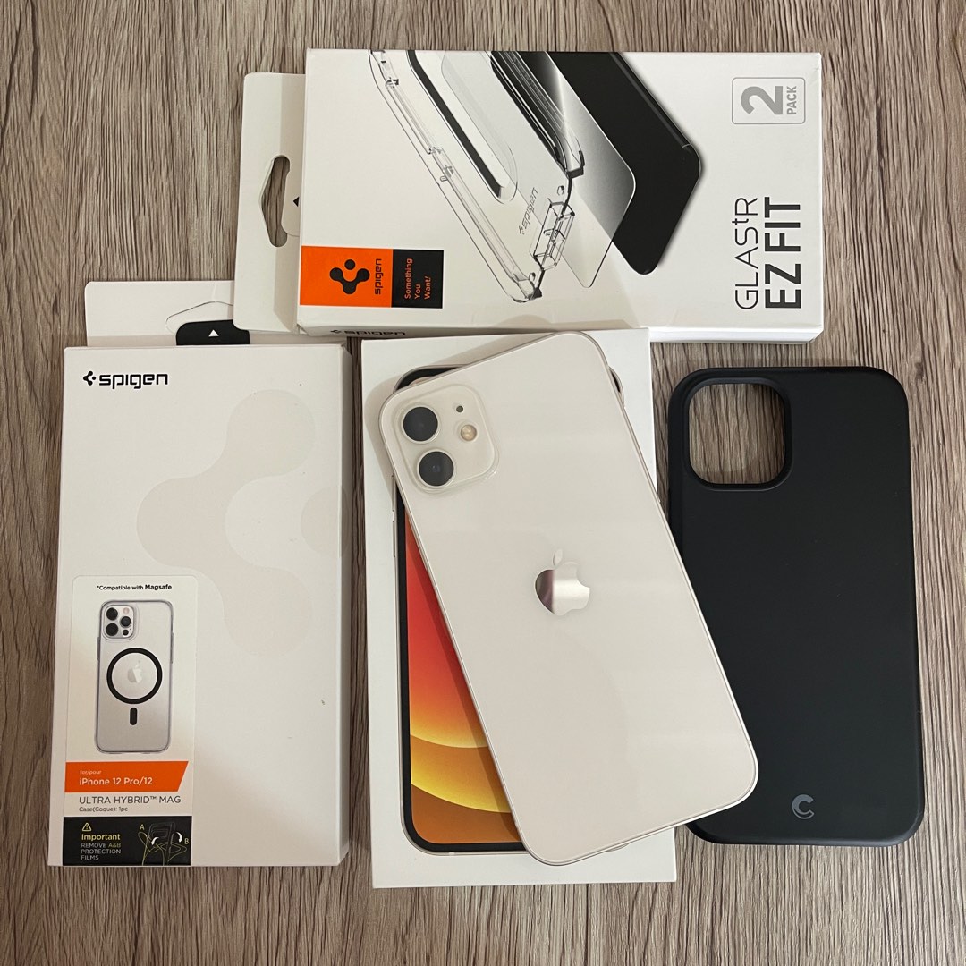 Iphone 12 128GB White (IOS 16), Mobile Phones & Gadgets, Mobile Phones ...