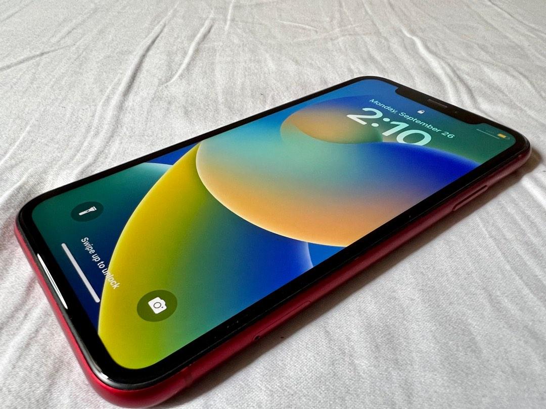 iPhone XR (Red) 64GB FACTORY UNLOCKED - Box not included, Mobile Phones ...
