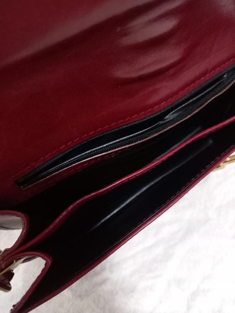 JAPAN RED HANKYU SLING BAG, Women's Fashion, Bags & Wallets, Cross-body ...