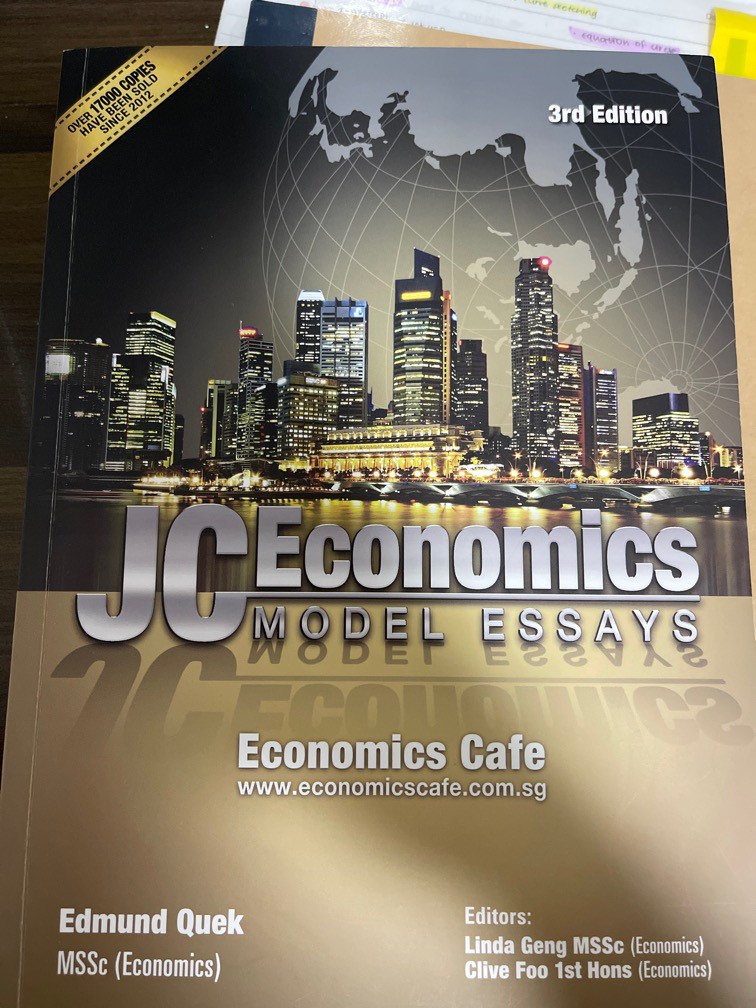 JC Economics Cafe Model Essay, Hobbies & Toys, Books & Magazines ...
