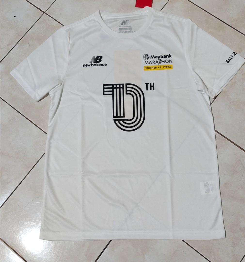 Jersey Finisher Tee Maybank Marathon 2022, Olah Raga, Baju Olahraga di ...