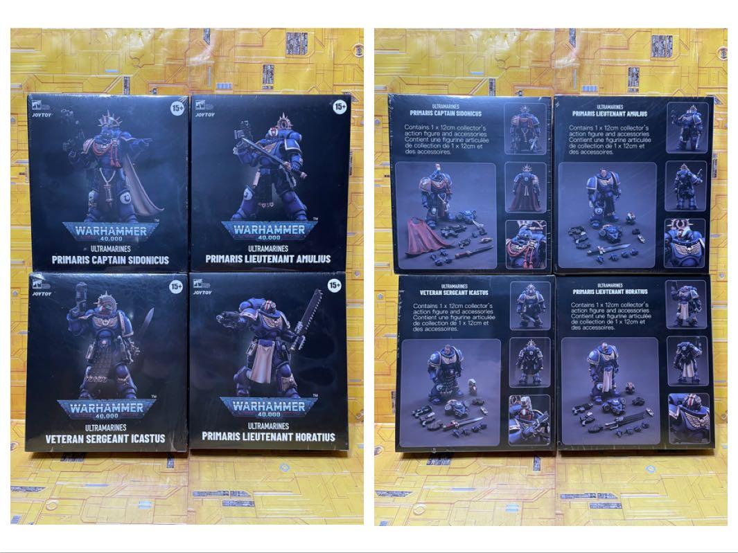 JoyToy Warhammer 40K - JT2993 Ultramarines Primaris Captain Sidonicus ...