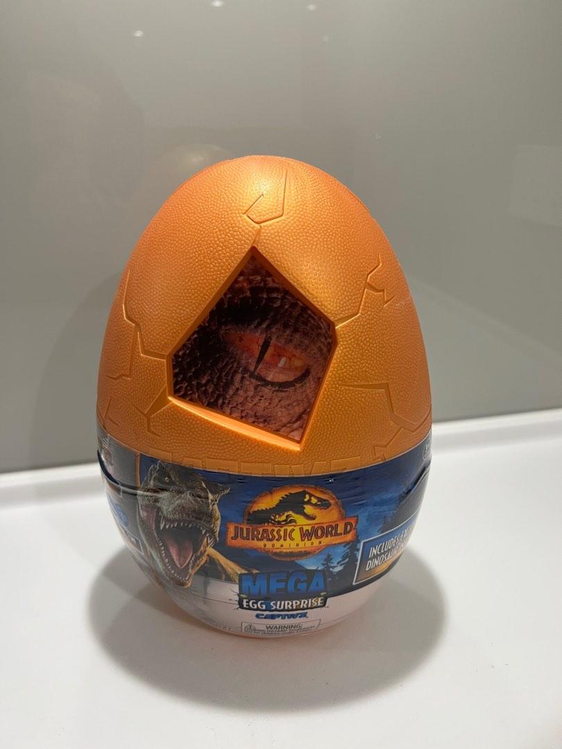 Jurassic World侏羅紀世界 驚喜恐龍蛋captivz Dominion Edition Surprise Egg 興趣及遊戲