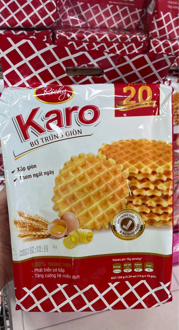 Karo crispy biscuits, Food & Drinks, Other Food & Drinks on Carousell