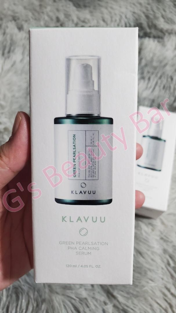KLAVUU Green Pearlsation PHA Calming Serum 120ml - Authentic Korean ...