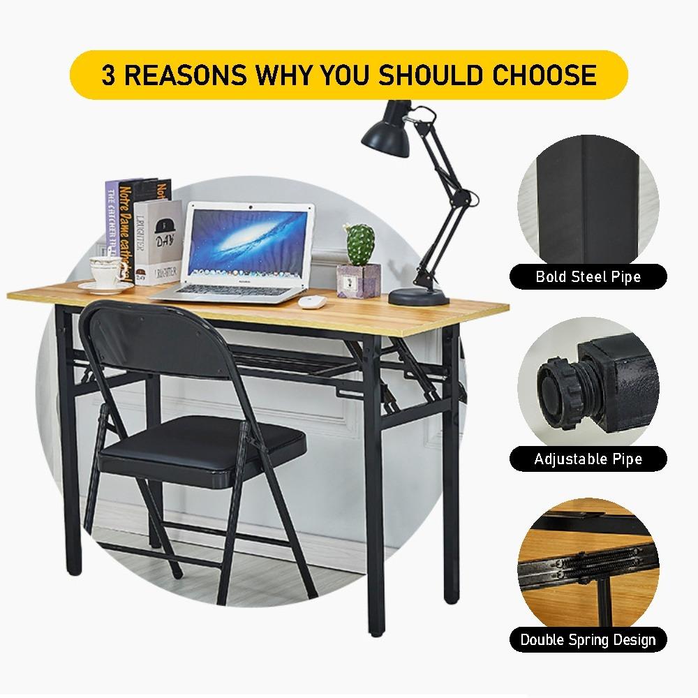 Koala Home Foldable Table Computer Table Study Tables long desk dining ...