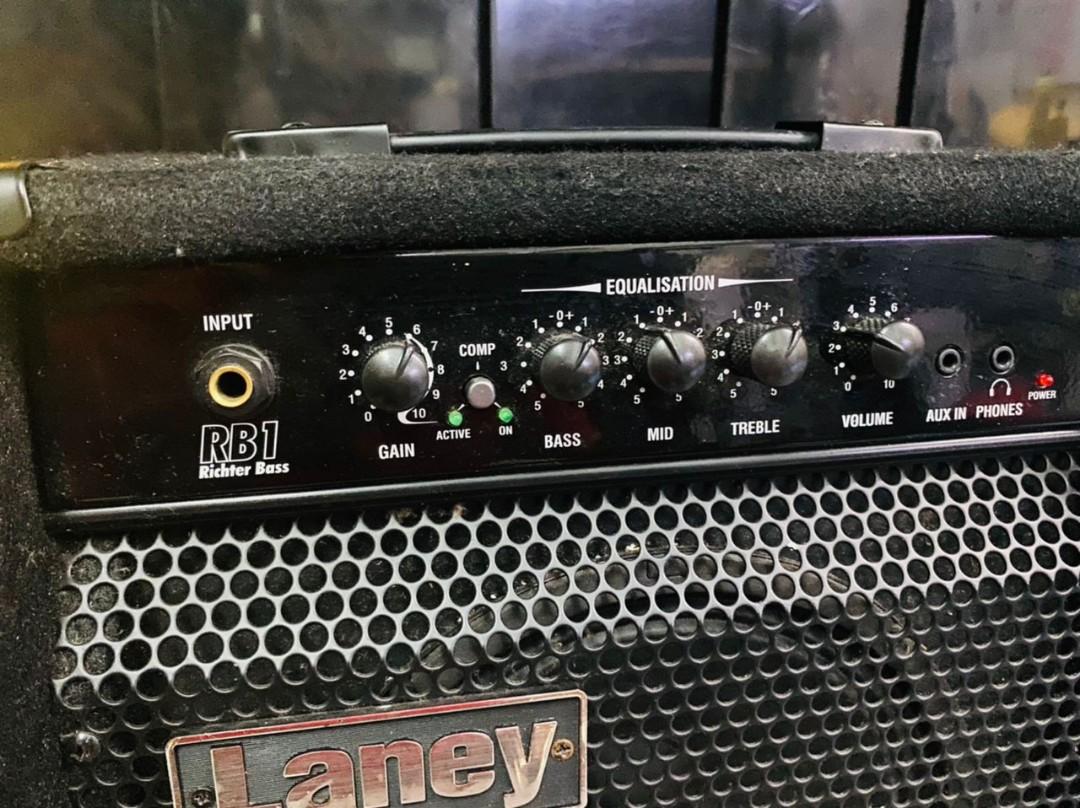 50watts Laney Richter RB1 Bass Combo Amp, Hobbies & Toys, Music & Media ...