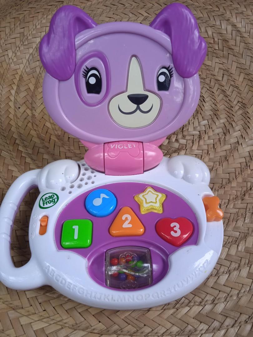 Leapfrog Violet Baby Laptop, Babies & Kids, Infant Playtime on Carousell