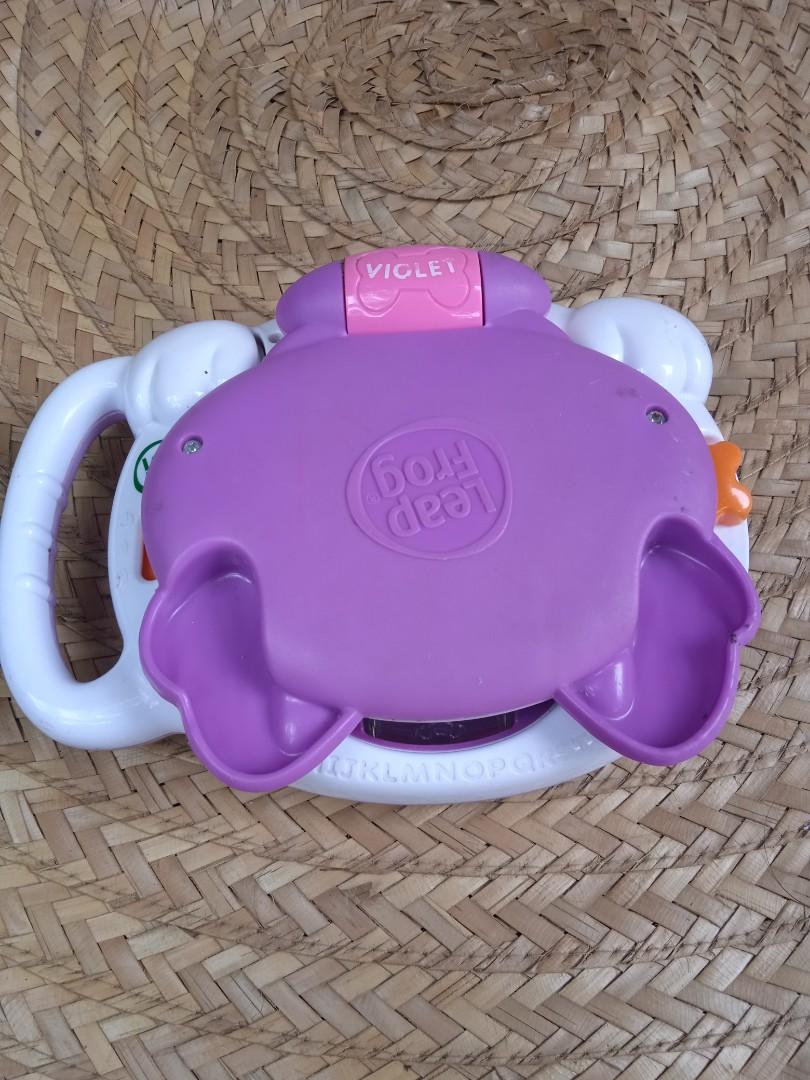Leapfrog Violet Baby Laptop, Babies & Kids, Infant Playtime on Carousell