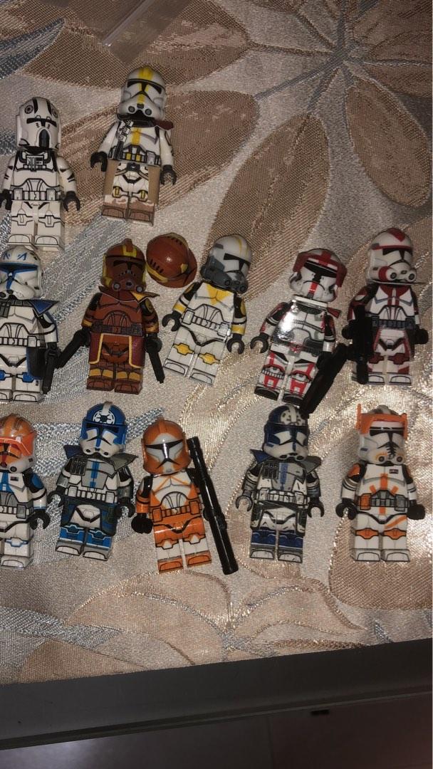 Lego Star Wars custom clones, Hobbies & Toys, Toys & Games on Carousell