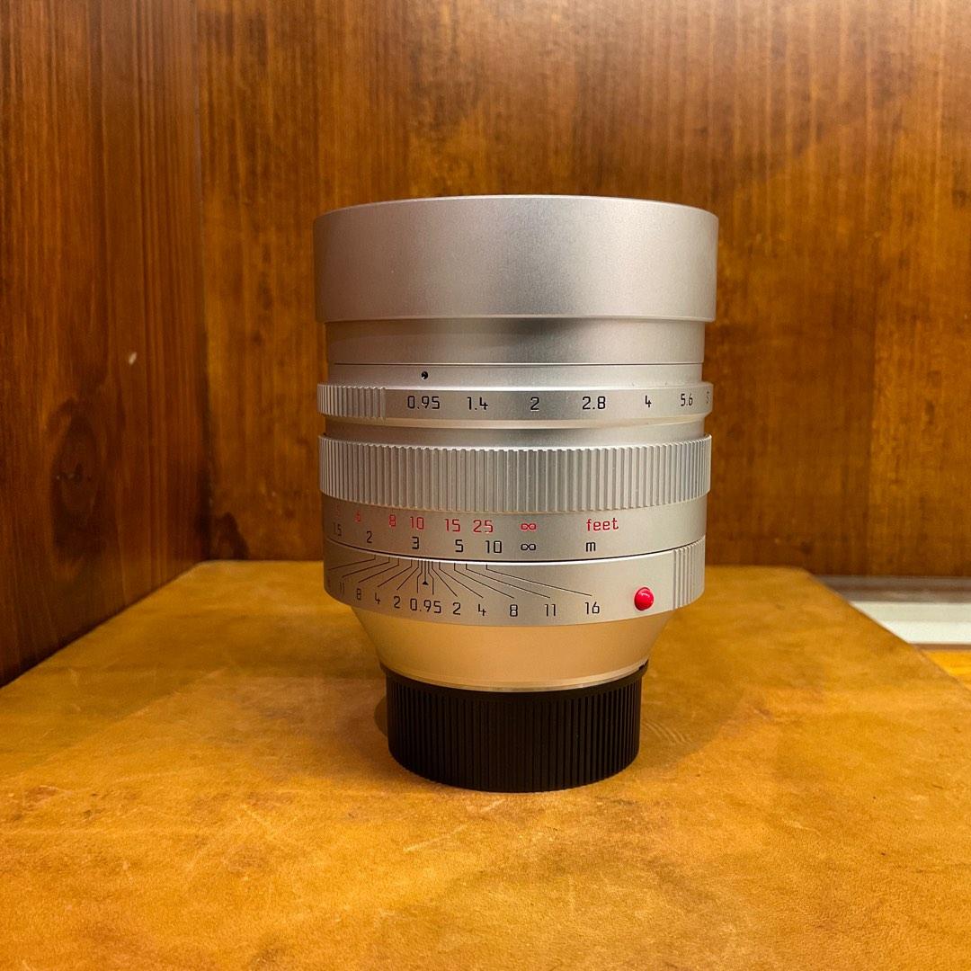 Leica Noctilux 50 f0.95 Silver w/box (4587259) I22, Photography, Lens ...