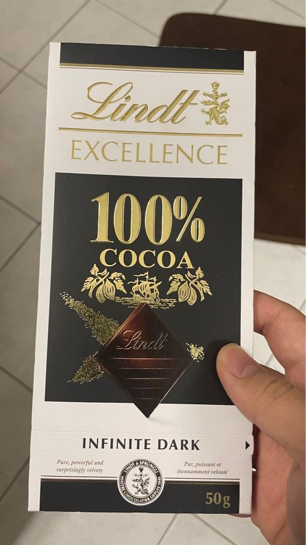 Lindt 100% dark chocolate bar SALE, Food & Drinks, Other Food & Drinks ...