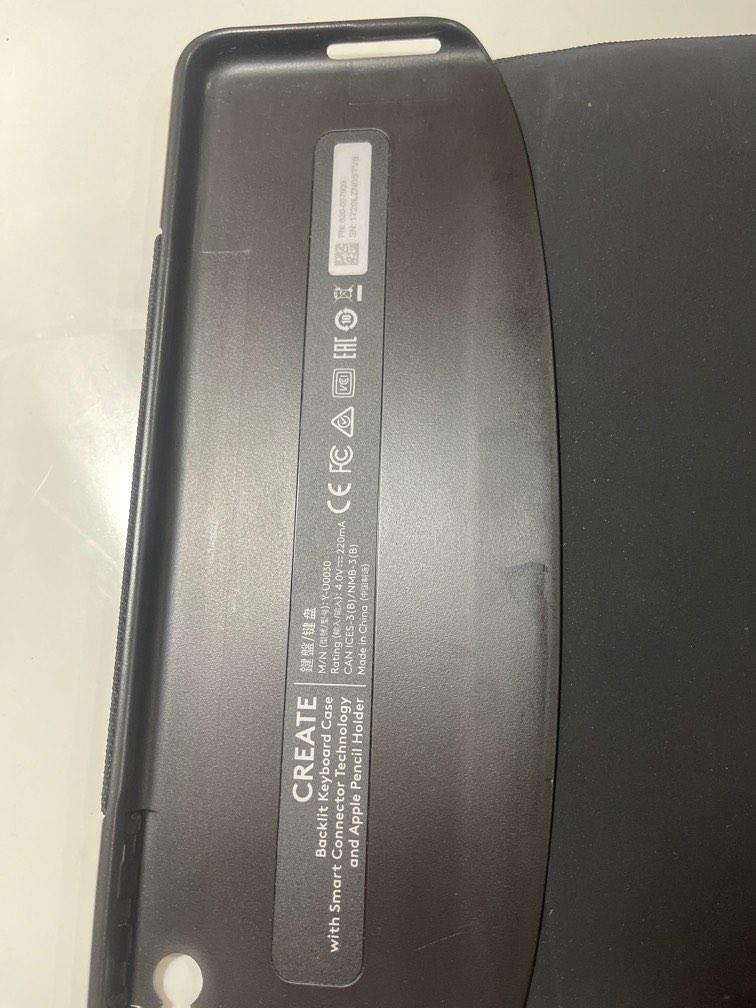 Logitech Create Backlit Keyboard Case With Smart Connector Technology And Apple Pencil Holder