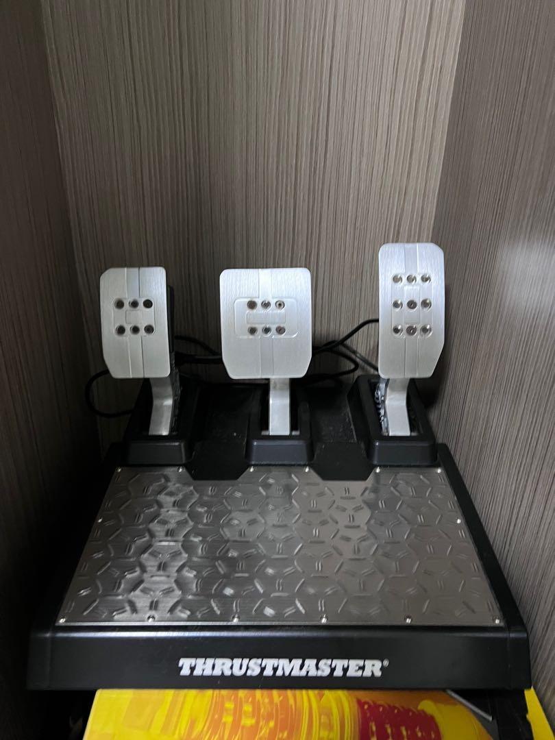 Logitech G29 with Thrustmaster TLCM pedal, Video Gaming, Gaming ...